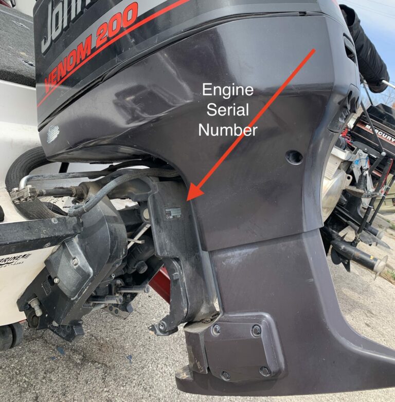 Evinrude Outboard Serial Number