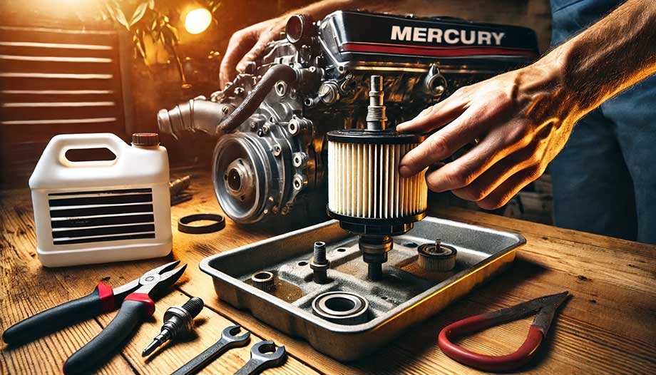 How to Change an Outboard Fuel Filter