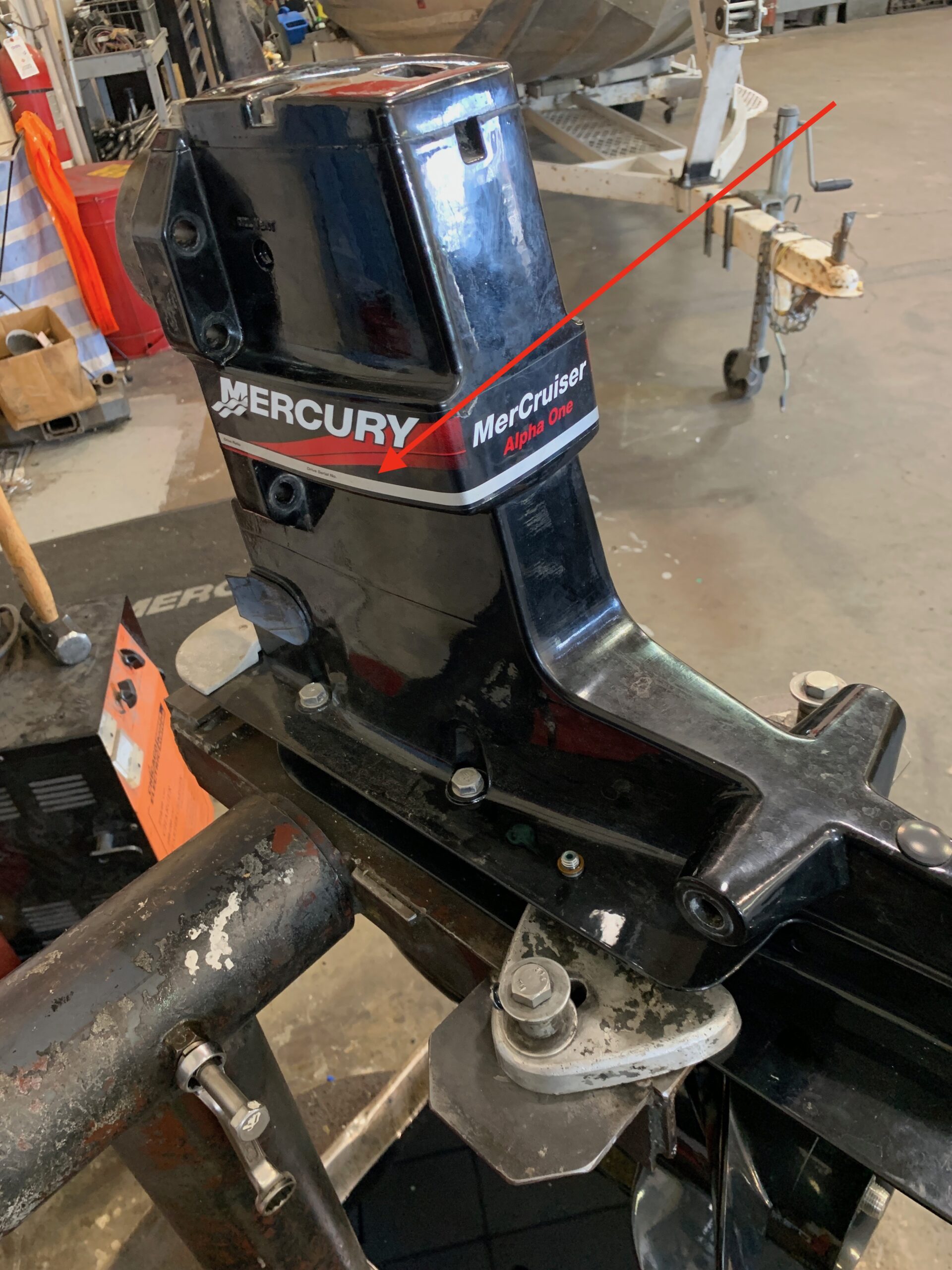 Where Is The Serial Number On A Boat Engine Outboard Motor?